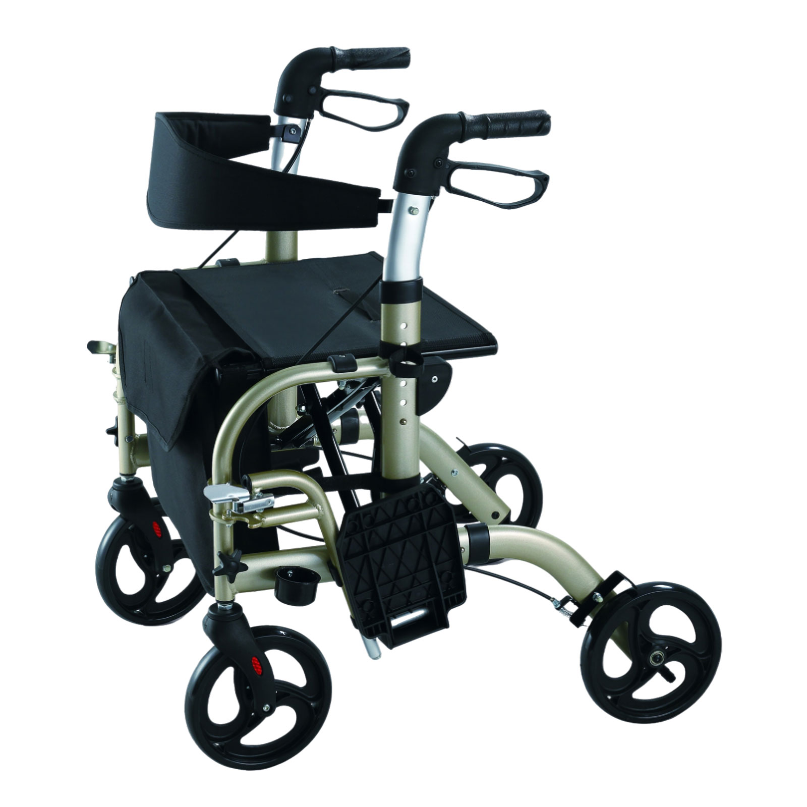 Mobility and Independence with a Rollator Wheelchair