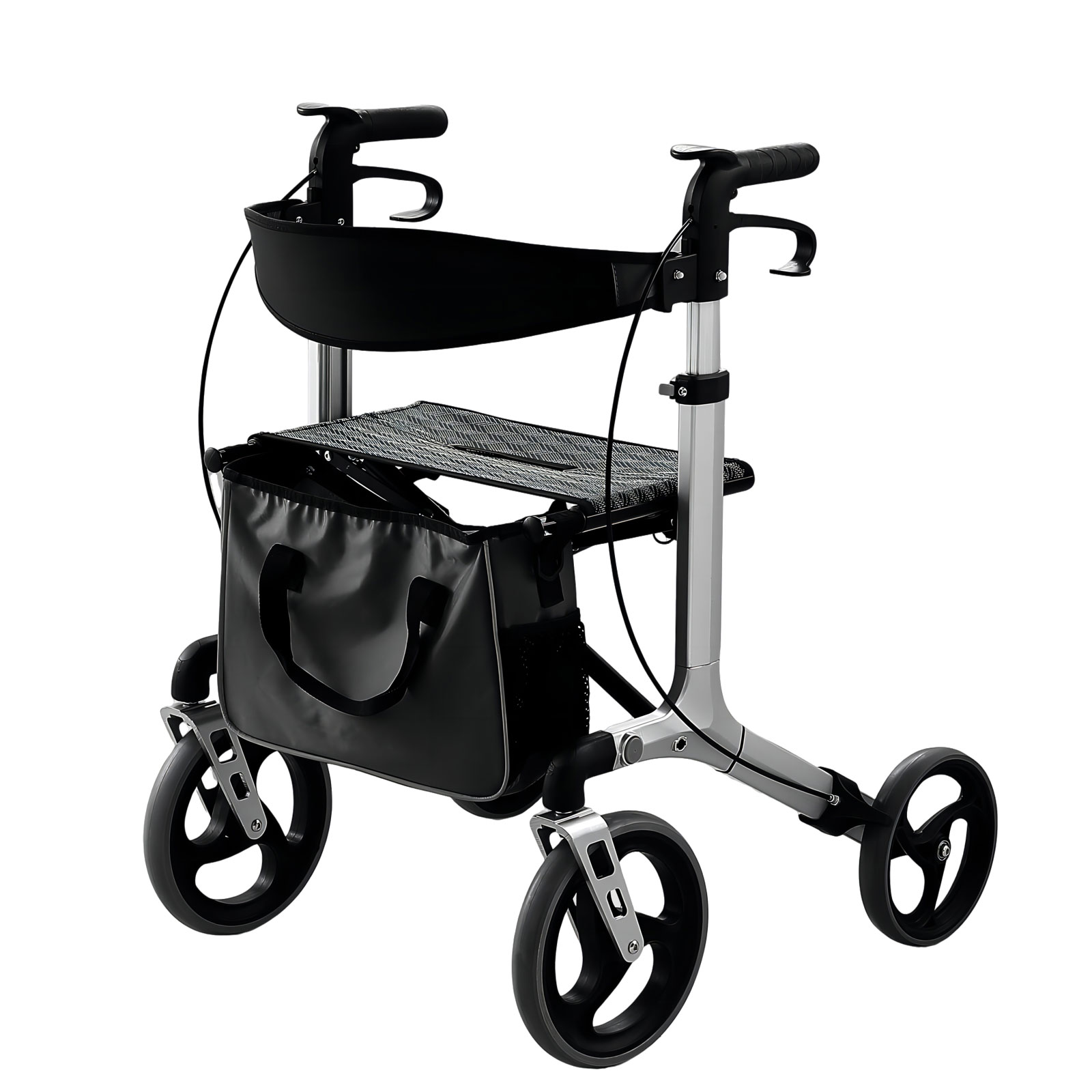 Aluminum Deluxe Foldable Rollator - Supplier from China